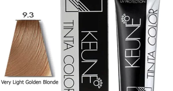 Keune Hair Color Tinta Color 9.3 Very Light Golden Blonde